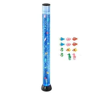 UIMOSO Sensory Bubble Tube Lamp, Bubble Fish Tube, Sensory Aquarium ...