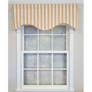 RLF Home Playa Stripe Cornice valance - Bed Bath & Beyond - 43042410