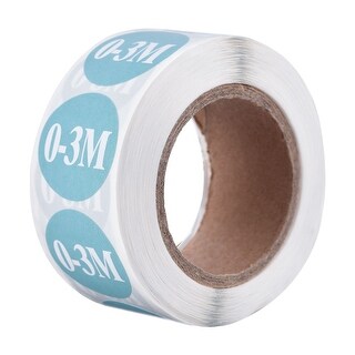 Clothing 0-3M Size Sticker Label 25mm Adhesive Labels for Clothes - Bed ...