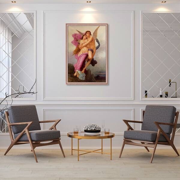 La Pastiche The Abduction of Psyche, 1895 with Rose Gold Classico Frame ...
