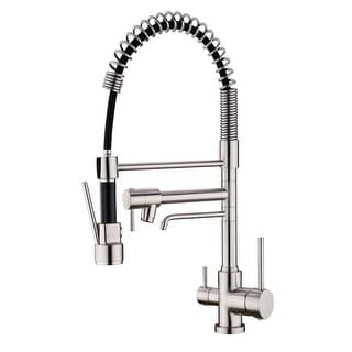 Kitchen Faucet, 3 Way Water Faucet, Modern Kitchen Faucet with Pull ...