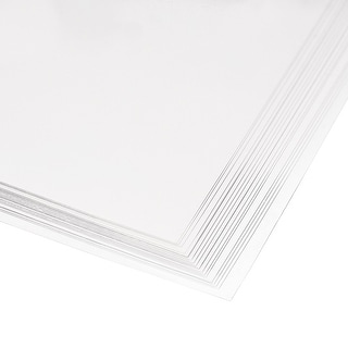 0.1mm Thick A4 Size PVC Sheet 297mm x 210mm Transparent Rigid 20pcs ...
