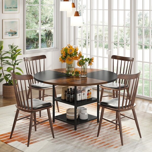 Sturdy round dining table store