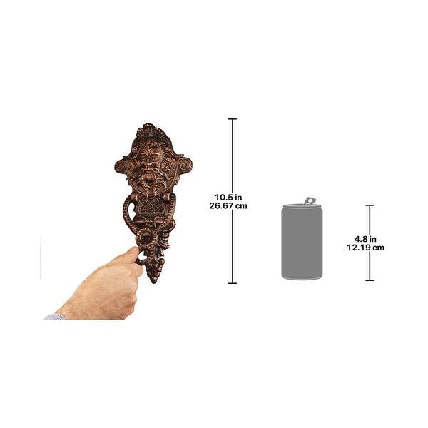 Design Toscano Winthrop Manor Greenman Authentic Foundry Iron Door Knocker Bed Bath And Beyond