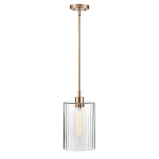 Devonshire 1-light Pendant w/ Clear Seeded Glass - Bed Bath & Beyond ...