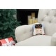 8" x 8" Nutcracker Hooked Petite Christmas Holiday Throw Pillow - Bed ...
