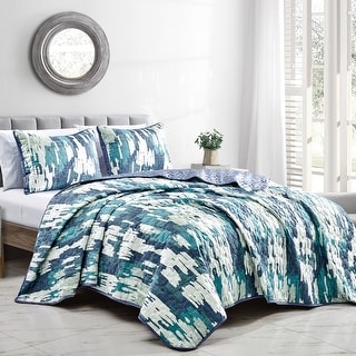 Wellco 3 Piece All Season Soft Bedding Comforter Set Bed in a Bag - Bed ...