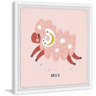 'Aries' Framed Painting Print - Bed Bath & Beyond - 36081354