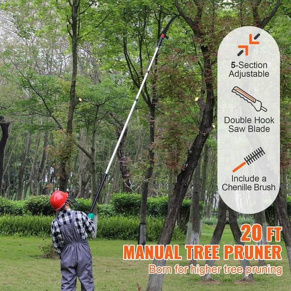 telescoping pole tree pruner