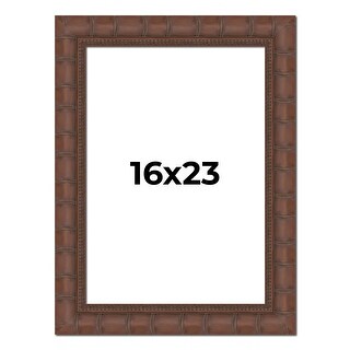 16x23 Frame Pewter Solid Wood Picture Frame Width 1.625 Inches ...