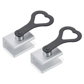 2pcs 3/8" Window Lock Sliding Door Security Stopper with Key Aluminum ...