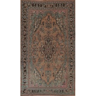 Over-dyed Traditional Hamedan Persian Area Rug Handmade Wool Carpet - 6 ...