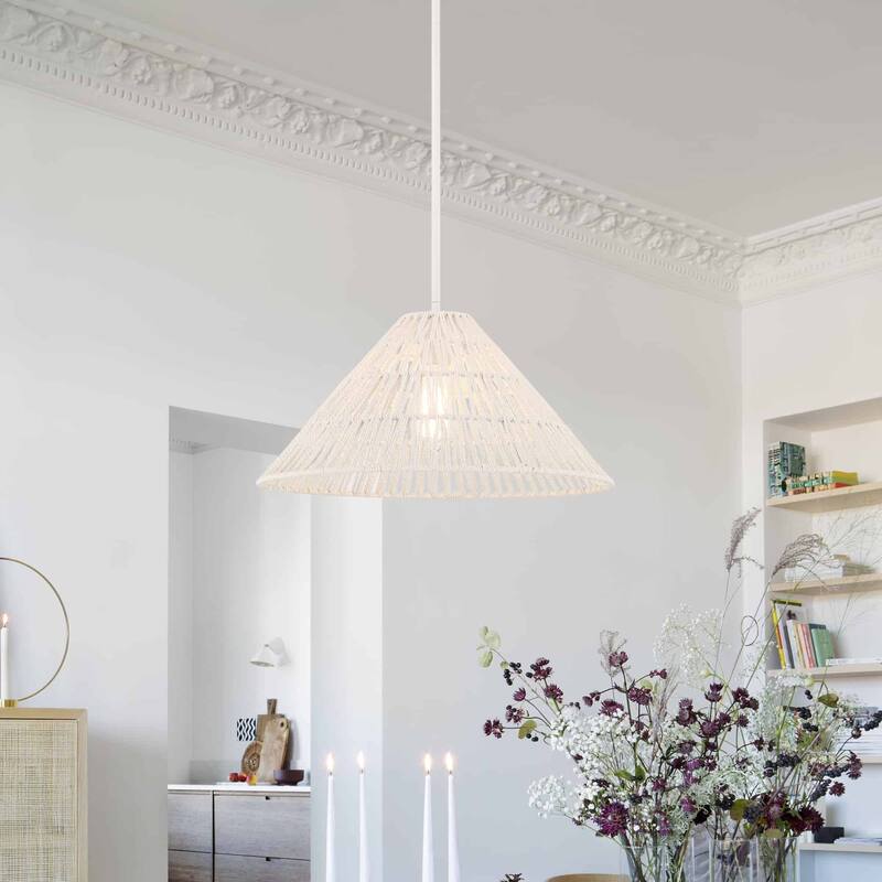 Acroma 1 - Light Rattan Pendant-UL Certified - N/A - On Sale - Bed Bath ...