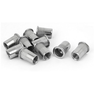 M12 x 1.75mm 304 Stainless Steel Stripe Blind Rivet Nut Insert Nutsert ...