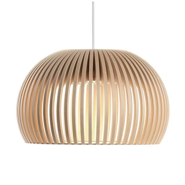 Wooden Ceiling Pendant Light 13" 1-light - Bed Bath & Beyond - 36513815