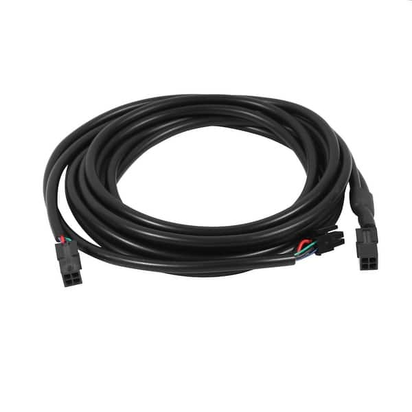 Male To Female 4Pin Connector Cable 30.2cm Black - Bed Bath & Beyond ...