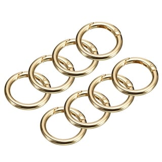 Round Spring O Rings, 8Pcs Trigger Buckle Snap Clips - Bed Bath ...