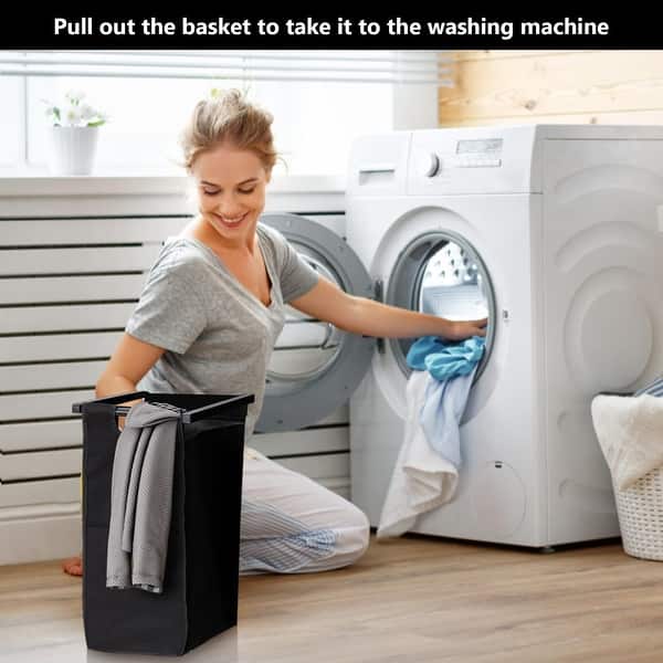 laundry room sorting baskets