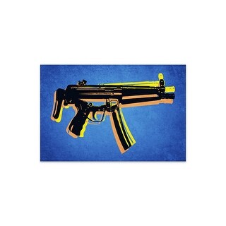 MP5 Sub Machine Gun Print On Acrylic Glass by Michael Tompsett - Bed ...
