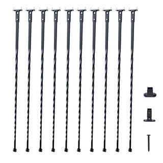 Staircase Metal Balusters,Galvanized Steel Decorative Banister Spindle ...