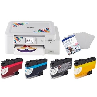 Brother Sublimation Printer, 4-Color Sublimation Ink Cartridges - Bed ...