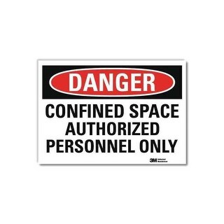 Lyle Danger Sign,7inx10in,Reflective Sheeting U1-1020-RD_10X7 - 1 Each ...