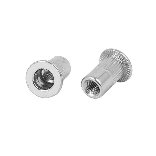 M3 x 0.5mm Knurled Open Ended Blind Rivet Nut Insert Nutsert 50PCS ...