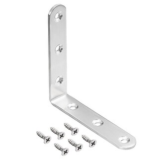 Corner Brace Angle Bracket Fastener L Shape Stainless Steel ...