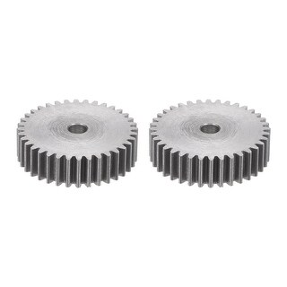 2pcs Spur Gear 6mm Inner Hole Gear 36T Mod 1 Carbon Steel Motor Gear ...