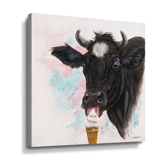 Moo Creama Licious Gallery Wrapped Canvas - Bed Bath & Beyond - 36779506