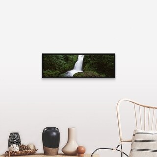 "Waterfall in a forest Bridal Veil Falls Oregon Columbia Gorge National ...