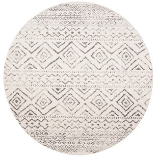 SAFAVIEH Tulum Shima Moroccan Boho Distressed Rug - 11' Round - Bed ...