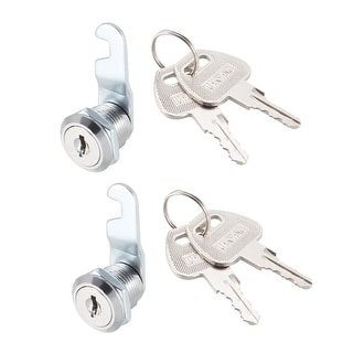 Cam Locks 16mm Cylinder Length Fit Up to 5/16-inch Thick Panel 2Pcs ...