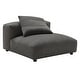 Solace 4-Piece Modular Upholstered Fabric Sectional Sofa - Bed Bath ...