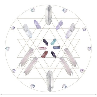 "Crystal Matrix III" Poster Print - Bed Bath & Beyond - 30225622
