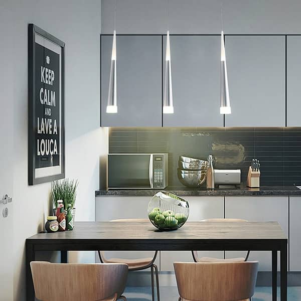 3 Head Meteor Pendant Lamp Kitchen Island Light Chandelier Fixture - 45 ...