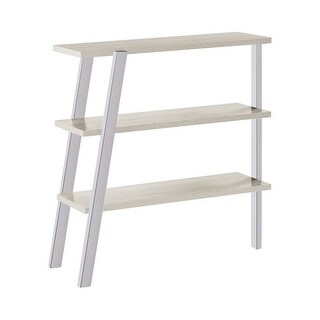 3 Shelf Bookshelf Storage Rack White Ash - 52 x 63 - Bed Bath & Beyond ...