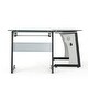 Christopher Knight L-shape Glass Office Desk Computer Desk - Gaming ...