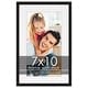 7x10 Frame with Mat - Black 9x12 Frame Wood Made to Display Print or ...