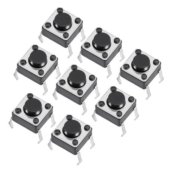 6x6x4.3mm Panel Micro PCB Momentary Tactile Tact Push Button Switch DIP 8PCS - 6x6x4.3 8pcs ...