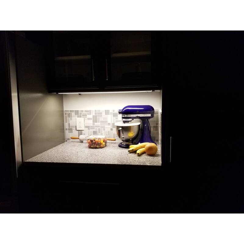 18" Dimmable LED Under Cabinet Kitchen Overhead Lighting - 120V LED ...