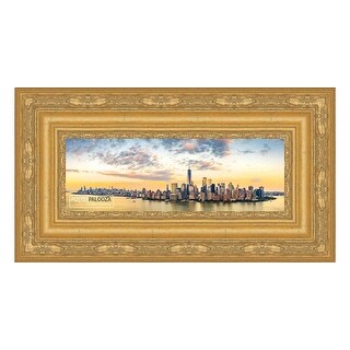 39x13 or Puzzle Ornate Gold Complete Wood Panoramic Frame with UV ...