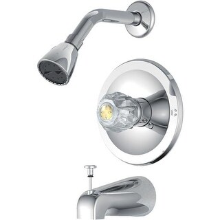 Globe Union Chr Tub/Shower Faucet F1010500CP-JPA1 Unit: EACH - Bed Bath ...