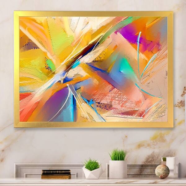 impression art sunset