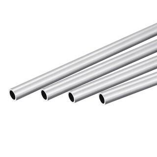 6063 Aluminum Round Tube 18mm OD 15mm Inner Dia 300mm Length Pipe ...