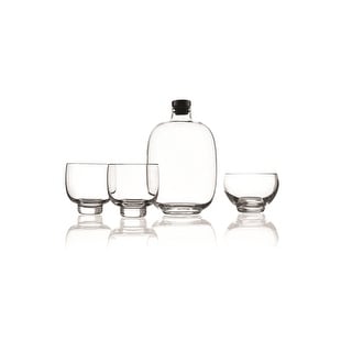 Malt Bottle with 2 tumblers and bowl set - Bed Bath & Beyond - 41307157