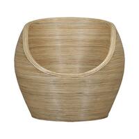 Elk Home Ribbon Natural Natural Materials 22 Inch Wide Chair - Bed Bath ...