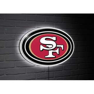 San Francisco 49ers Team Logo LED Wall Decor Lighted Sign - Bed Bath ...
