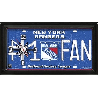 New York Giants Rangers Clock - Bed Bath & Beyond - 39686301