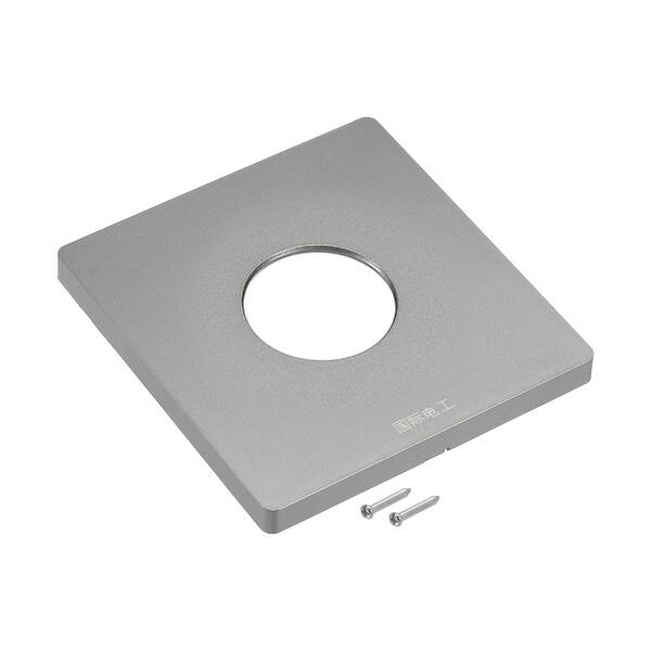 Grommet Wall Plate PC Decoration Wall Panel with 1.5 Inch Cable Through ...